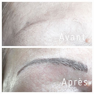 Maquillage permanent Sourcils Lyon - Dermopigmentation - Microblading